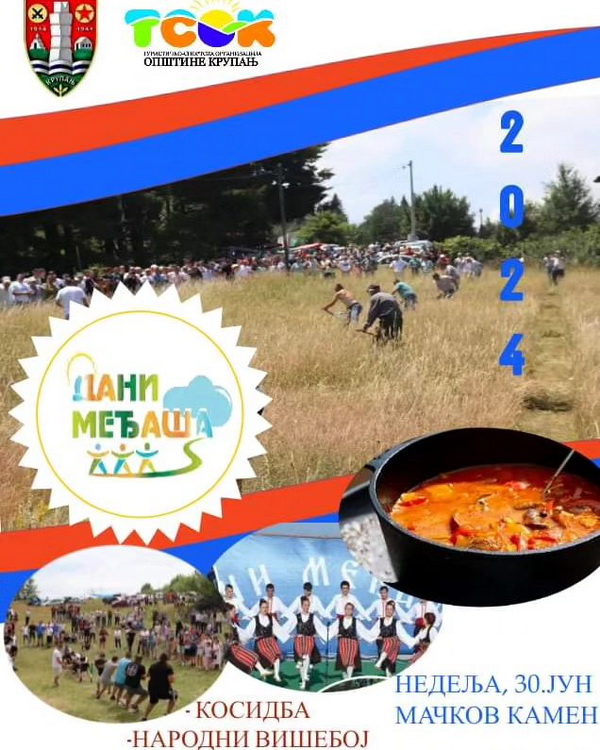 KRUPANJ: „DANI MEĐAŠA“ 30. JUNA NA JAGODNJI - Šabac 24/7